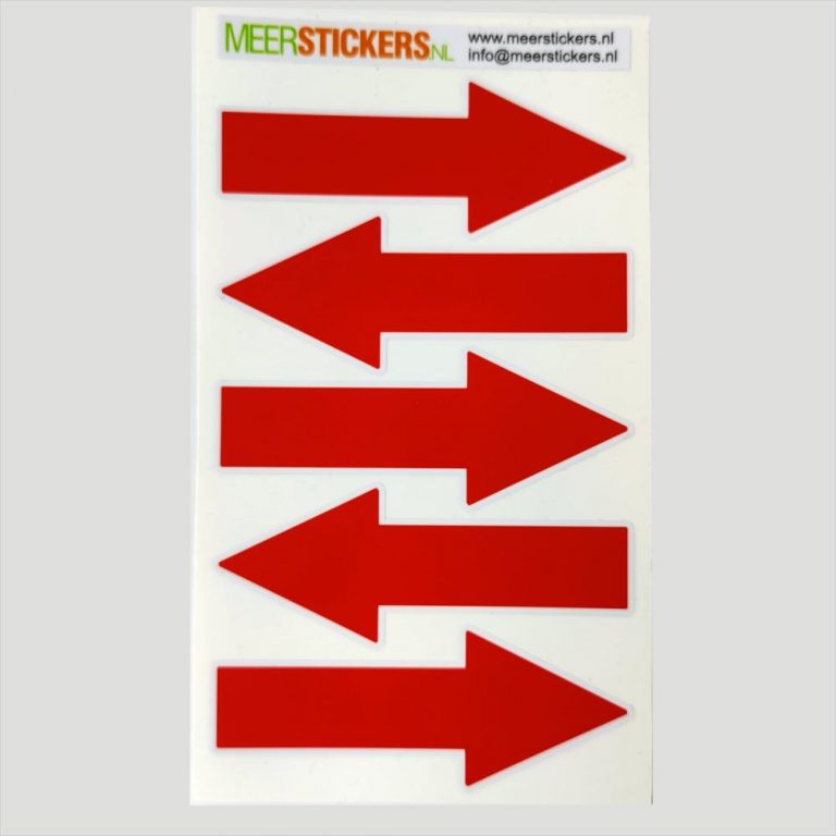 Pijlen Archives - MeerStickers.nl
